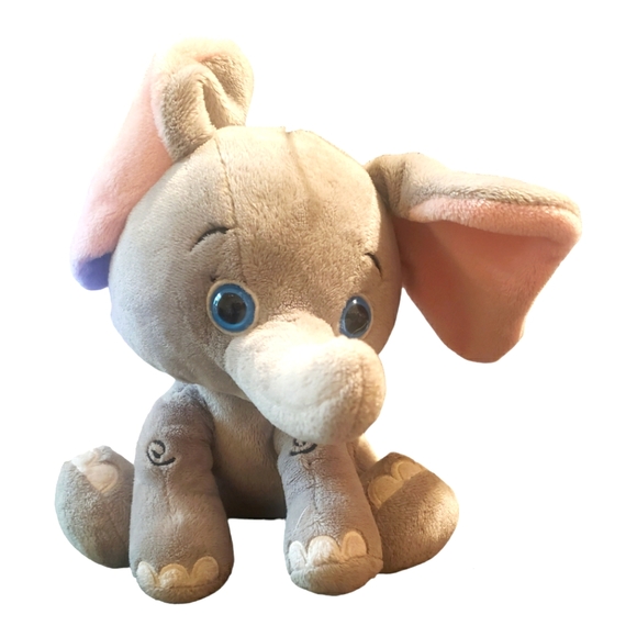 Fiesta | Toys | Fiesta Elephant Gray White Ears Plush Stuffed Animal ...